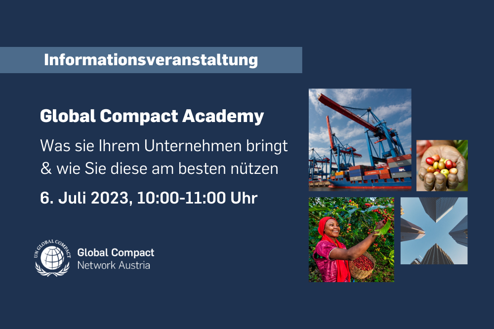 Informationsveranstaltung | Global Compact Academy - Global Compact Network Austria