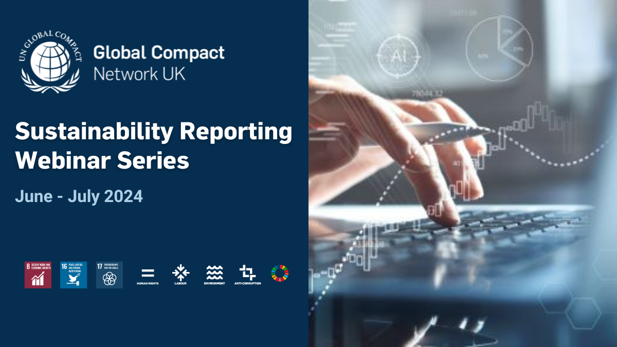 Sustainability Reporting Webinar Series - Global Compact Network Austria